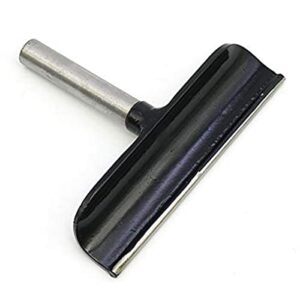 6" Stainless Steel Lathe Tool Rest for Woodworking Wood Turning Lathe Turning Tool Rest, 5/8" Post