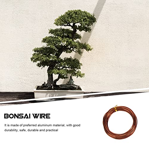 Happyyami 5 Rolls Bonsai Tool Set House Plants Indoors Live Bonsai Tree Training Wires Indoor Bonsai Tree Wire DIY Tools Small Trunks Training Wires Green Tie Branch Molding Line Aluminum