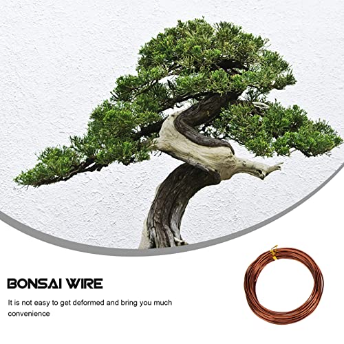 Happyyami 5 Rolls Bonsai Tool Set House Plants Indoors Live Bonsai Tree Training Wires Indoor Bonsai Tree Wire DIY Tools Small Trunks Training Wires Green Tie Branch Molding Line Aluminum