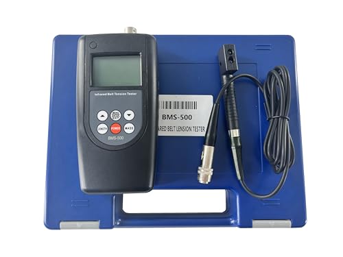 CNYST Infrared Belt Tension Meter Tester Gauge Belt Tensiometer with Laser Sensor Measurement Range 10Hz~500Hz Measure Belt Tension in Motors and Other Machinery