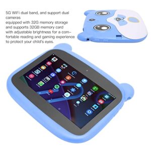 Kids Tablet, Octa Core HD Tablet 5000mAh US Plug 100240V for Game US Plug