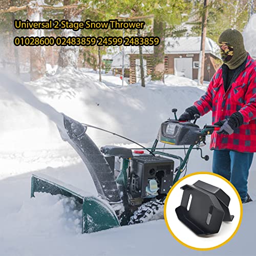 Fenhaliny Snowblower Skid Shoes Height Adjustment 01028600 for Ariens 24599 for Universal 2 Stage Snow Thrower 02483859 24599 2483859 (2PK)