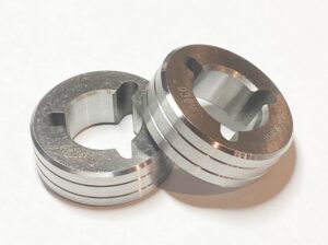 2-pk 235286 drive roll 030" & 035" v-groove for hobart ironman 240 mig welder