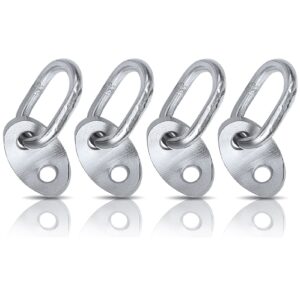 novino 4 sets 7100 lifting bracket set,5,500 lb capacity engine lift bracket kit for use with load levelers and lifting slings