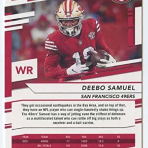 2022 Panini Prestige #266 Deebo Samuel NM-MT San Francisco 49ers Football