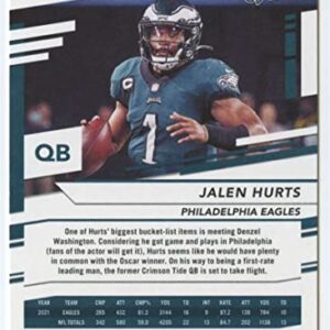 2022 Panini Prestige #234 Jalen Hurts NM-MT Philadelphia Eagles Football