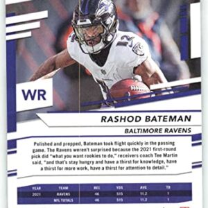 2022 Panini Prestige #24 Rashod Bateman NM-MT Baltimore Ravens Football