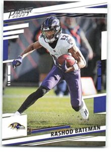 2022 panini prestige #24 rashod bateman nm-mt baltimore ravens football