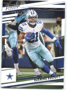 2022 panini prestige #77 ezekiel elliott nm-mt dallas cowboys football