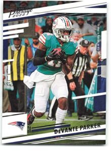 2022 panini prestige #183 devante parker nm-mt new england patriots football