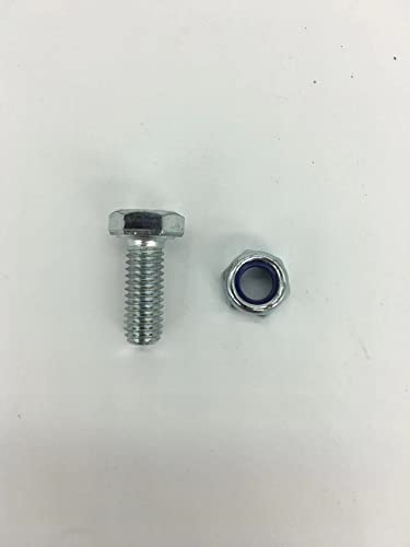 Aettb Replacement Auger Shear pin Bolts and Nuts for Snow Blower HS1132 HS928 HS828 HS724 HS624 (Set of 20)