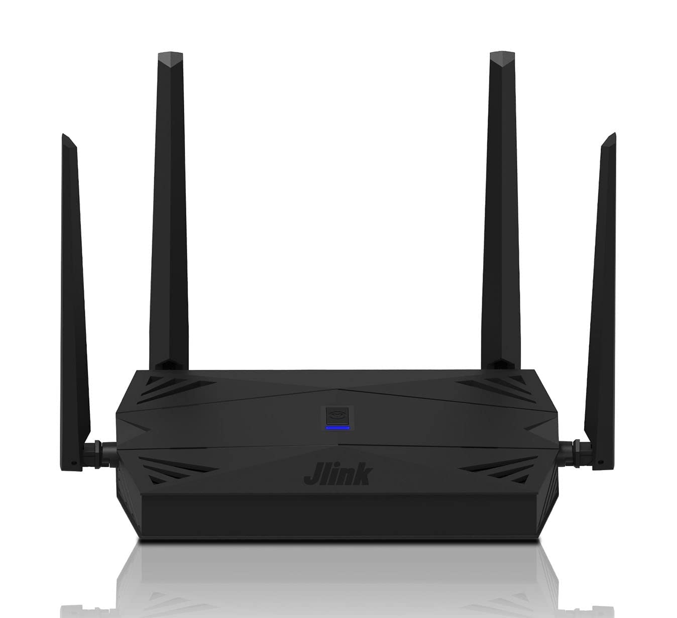 WiFi 6 Router - Jlink 5Ghz 1.8 Gbps Smart Wireless Wi-Fi 6 Router AX1800, 4-Stream 8K Computer Internet Router for Home, Dual Band TWT 100M Router Up to 1700 sq. ft, WPA3 IPV6 Security, 128 Devices