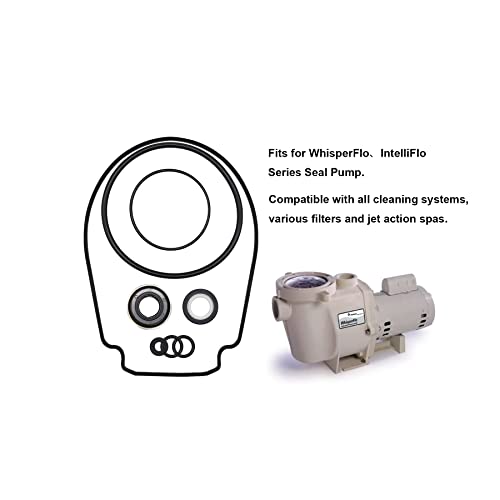 MEFONKOU O-Ring Rebuild Repair Kit for Pentair WhisperFlo IntelliFlo Pumps Kit PS-1000 AS-1000 U109-136SS Shaft Seal 5/8"