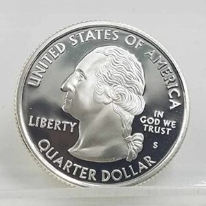 2006 S Silver PROOF Quarter 25 Cents (1/4 Dollar) Nevada Coin. From Opened Mint Set 25 Cents (1/4 Dollar) Graded By Seller Some Wear.