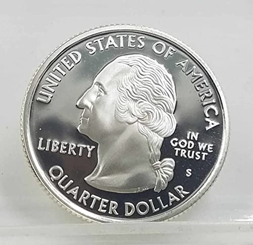 2006 S Silver PROOF Quarter 25 Cents (1/4 Dollar) Nevada Coin. From Opened Mint Set 25 Cents (1/4 Dollar) Graded By Seller Some Wear.