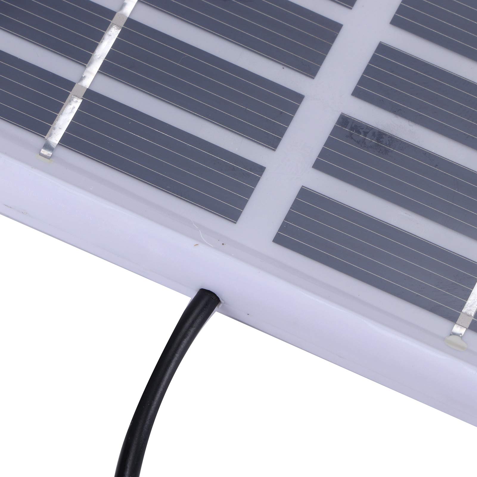 1.2W 6V Mini Solar Panel, USB Solar Panel Charger with Micro USB Port Polycrystalline Silicon Solar Charging Board