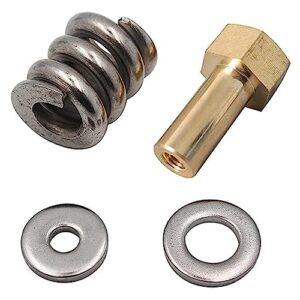 zeiboat 53108900 spring barrel nut assembly, compatible with p pool/spa cartridge and fns plus swimming pool and d.e.filter, 1.72'' length