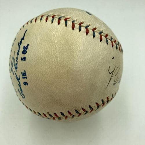 The Finest Babe Ruth Single Signed 1918 American League Baseball JSA COA - Autographed Baseballs