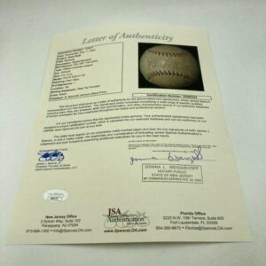 The Finest Babe Ruth Single Signed 1918 American League Baseball JSA COA - Autographed Baseballs