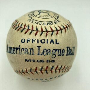 The Finest Babe Ruth Single Signed 1918 American League Baseball JSA COA - Autographed Baseballs