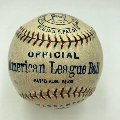 The Finest Babe Ruth Single Signed 1918 American League Baseball JSA COA - Autographed Baseballs