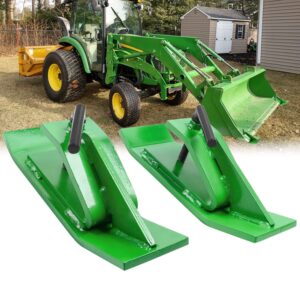 hildirix tractor bucket protector 2pcs ski edge turf tamer skid protector with t-bolt