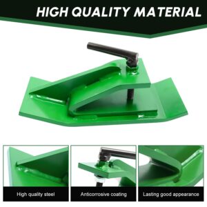 HILDIRIX Tractor Bucket Protector 2Pcs Ski Edge Turf Tamer Skid Protector with T-Bolt