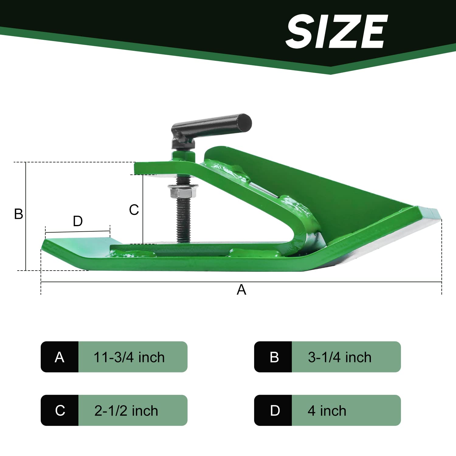 HILDIRIX Tractor Bucket Protector 2Pcs Ski Edge Turf Tamer Skid Protector with T-Bolt