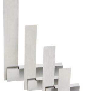 WEN 1-2-3 Steel Blocks (Two Pack) and Woodstock Stainless Steel Machinist Square Set