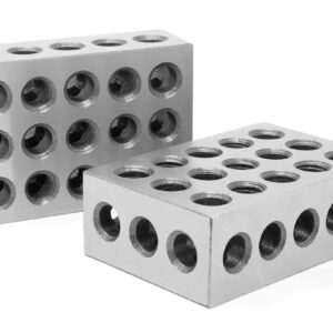 WEN 1-2-3 Steel Blocks (Two Pack) and Woodstock Stainless Steel Machinist Square Set