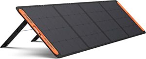 jackery solarsaga 200w portable solar panel bundled with explorer 2000 pro as solar generator, off-grid power for outdoor adventures, emergency (renewed)