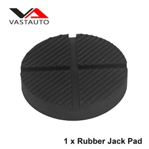 Universal Floor Jack Rubber Pad,Floor Jack Rubber Pad, Jack Pad Adapter Pinch Weld Side Frame Rail Protector Puck/Pad