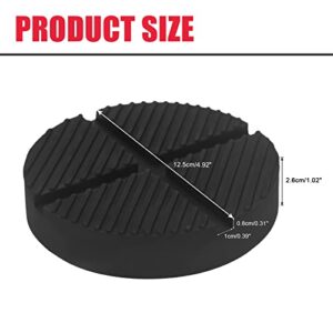 Universal Floor Jack Rubber Pad,Floor Jack Rubber Pad, Jack Pad Adapter Pinch Weld Side Frame Rail Protector Puck/Pad