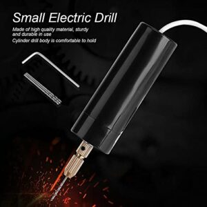 SaiDian 1Pcs Micro Mini Hand Drill Electric Small Grinder Tool Portable USB Electric Drill for Resin Polymer Clay Jewelry Making DIY