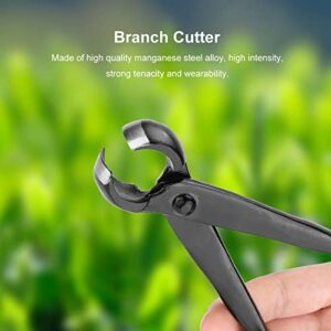 Manganese Steel Alloy Sharp Blade Round Edge Knob Cutter,Bonsai Concave Branch Cutter, Gardening Concave Pruner, Concave Knob Branch Cutter Garden Bonsai Tools(210mm), Bonsai Concave Branch Cutt