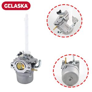 GELASKA 796122 Carburetor Replaces 794593 793161 696737 for Briggs and Stratton 20M107 20M414 20A113 20A114 20A412 21B414 20C114 21C114 Engines and Cub Cadet 528SWE 945SWE 930SWE 933SWE Snow Throwers