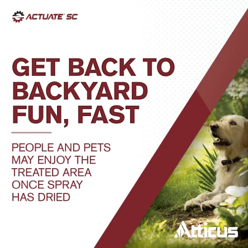 Actuate SC Bifenazate Miticide (8 oz) by Atticus (Compare to Floramite) – Long Lasting Mite Control in Interior and Exterior Landscapes