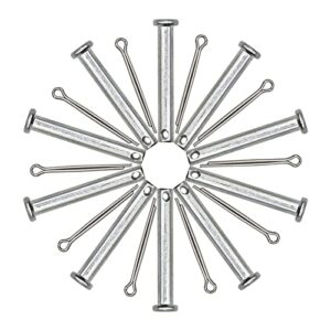 gpartsden 1687404k snowblower shear pins 1668344sm 1687404 for snapper / simplicity 703063 1668344 1686806yp (10 pack)