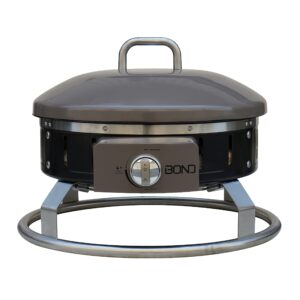 bond manufacturing platinum portable gas fire pit, black