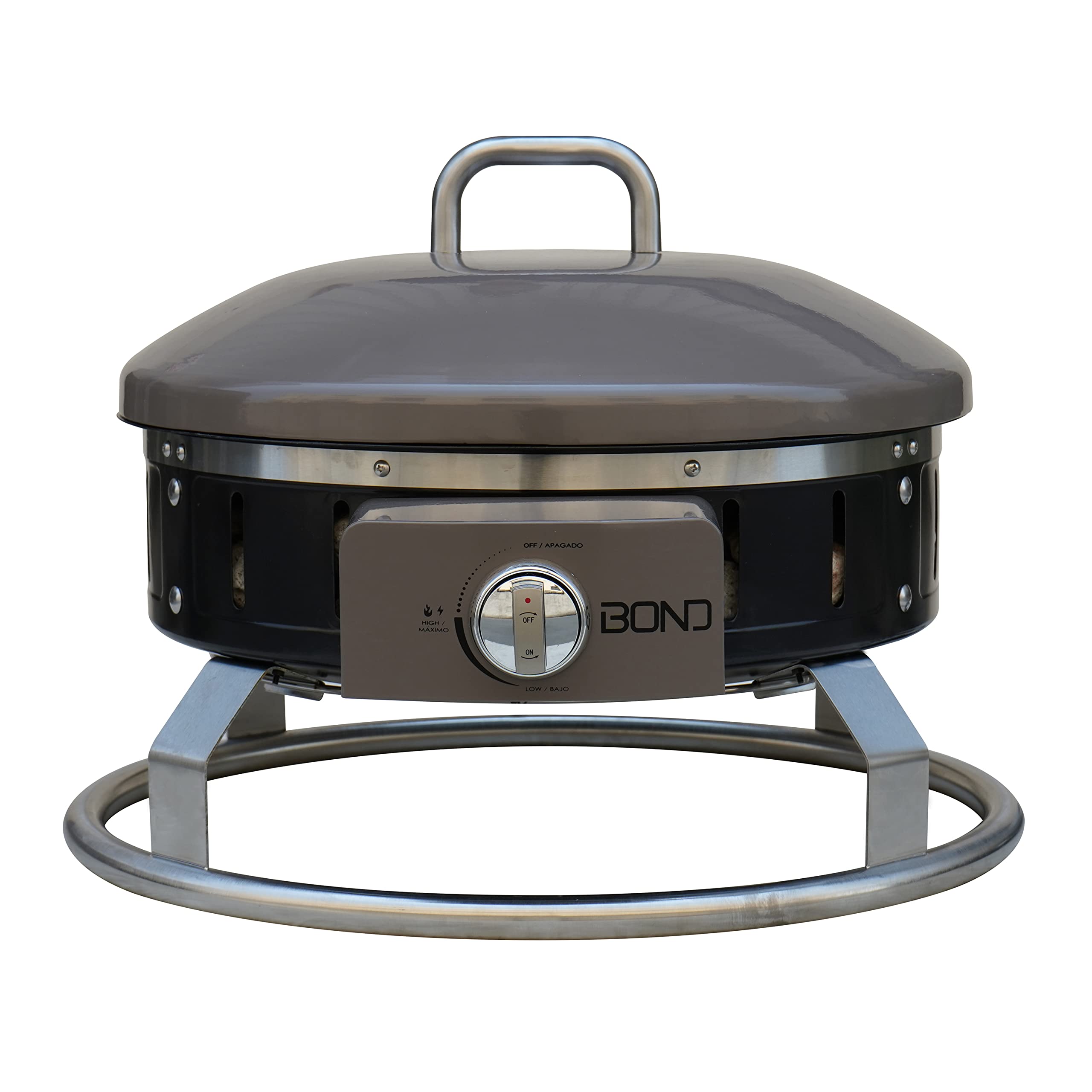 Bond Manufacturing Platinum Portable Gas FIRE Pit, Black