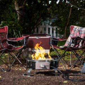 Bond Manufacturing Platinum Portable Gas FIRE Pit, Black