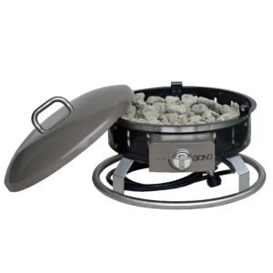 Bond Manufacturing Platinum Portable Gas FIRE Pit, Black