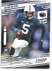 2022 panini chronicles draft picks prestige #11 jahan dotson nm-mt penn state nittany lions football