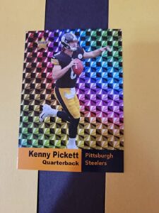 kenny pickett rc rookie card nfl draft pick steelers