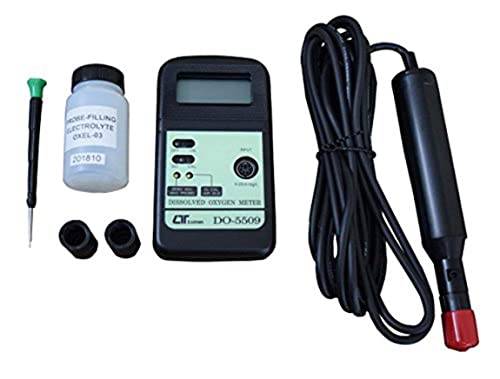 Dissolved Oxygen Meter (Range: 0 to 20.0 mg/L) for Aquaculture, Aquarium, Agriculture, Fish Hatcheries, Mining Industries Alongwith Factory Calibration Certificate Model: DO-5509