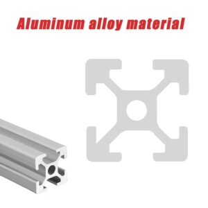 Zozen Chainsaw Mill Aluminum Profile 12inch, Used for Spliced Extension to 48inch, Help to Extend Cutting Size to 48inch, Only match for Zozen Chainsaw Mill