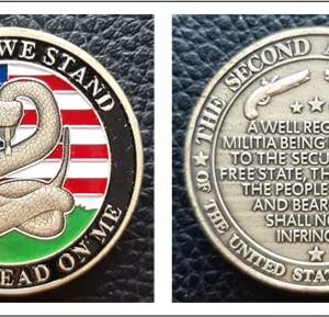 Junk and Disorderly, AZ Challenge Coin: Second 2nd Amendment Don't Tread on Me