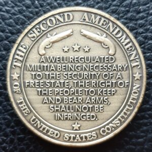 Junk and Disorderly, AZ Challenge Coin: Second 2nd Amendment Don't Tread on Me