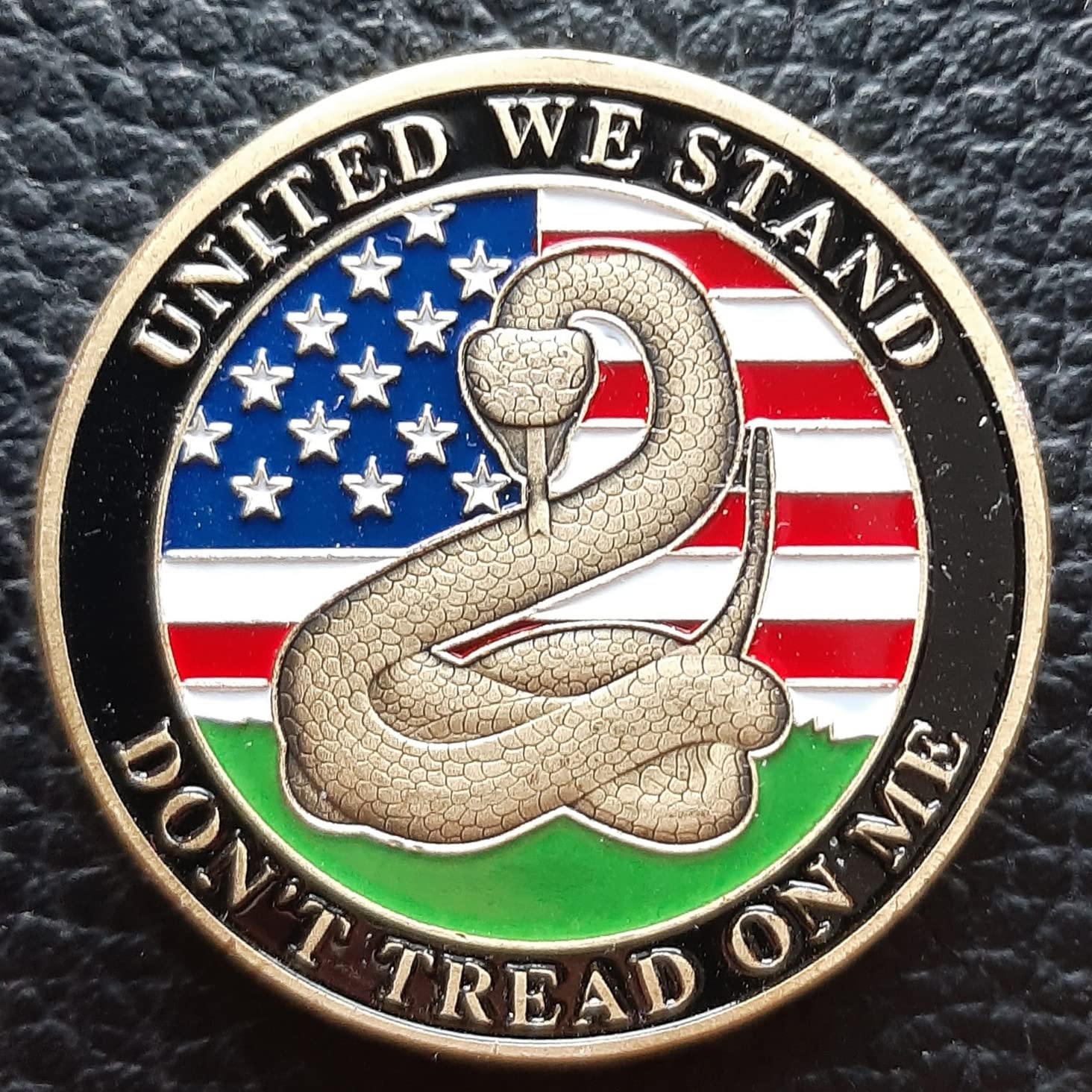 Junk and Disorderly, AZ Challenge Coin: Second 2nd Amendment Don't Tread on Me