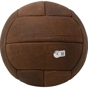 Pele Signed Vintage Soccer Ball BAS